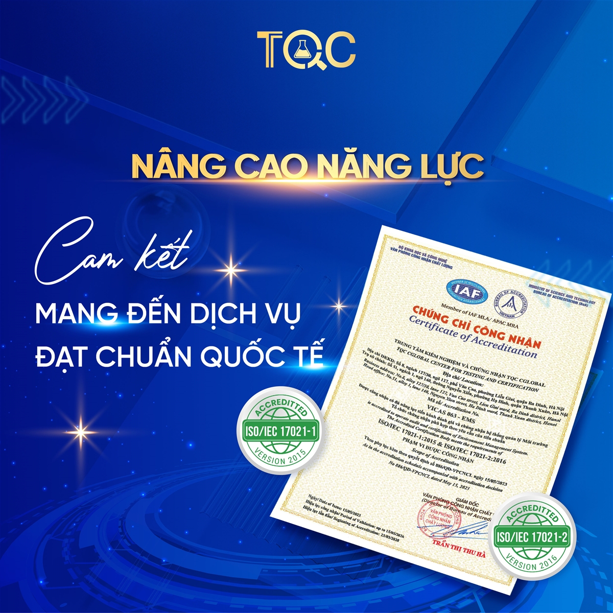 NHỮNG DẤU ẤN NỔI BẬT CỦA TQC TRONG NĂM 2024